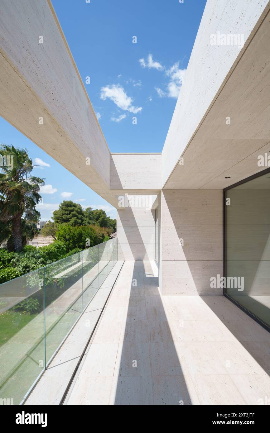 Angular lines and minimalist design define the modern 21st-century ...