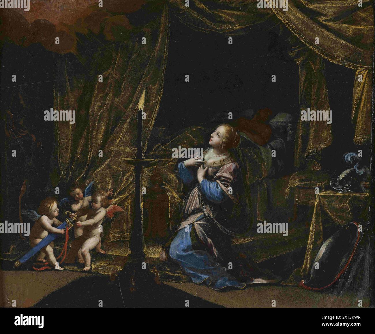 Judith's Prayer, 1623-1624 . Found in the Collection of the Galleria ...