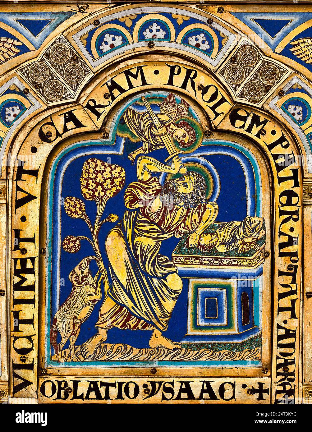 The Verdun Altar: The Sacrifice of Isaac, 1181. Found in the Collection ...