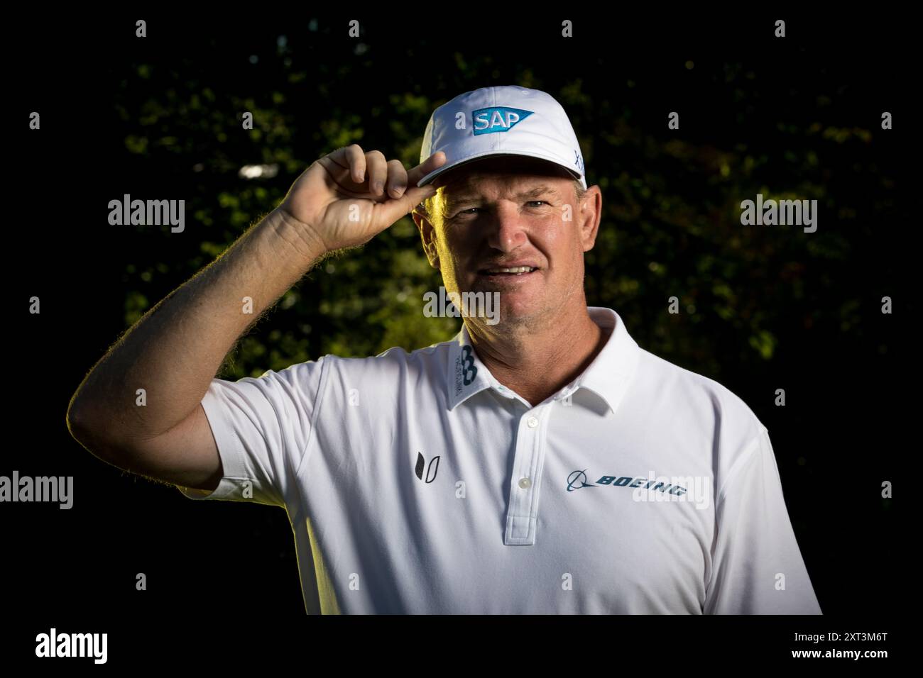 Ernie Els Portraits Stock Photo - Alamy