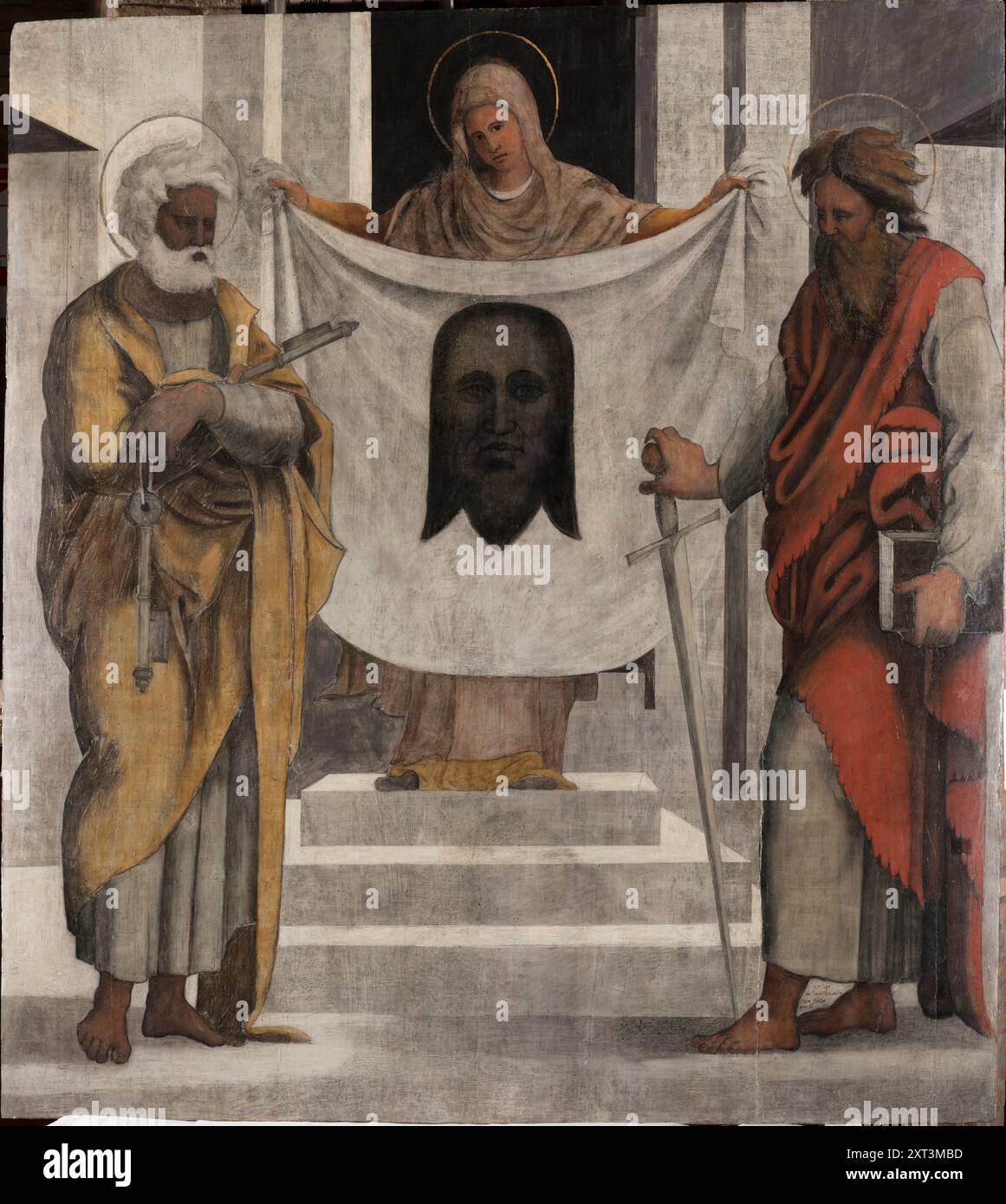 Veronica between Saints Peter and Paul, 1524-1525. Found in the ...