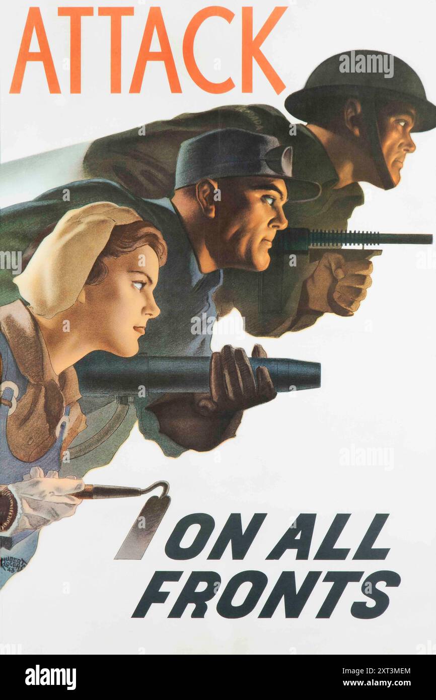 Attack on all fronts hi-res stock photography and images - Alamy