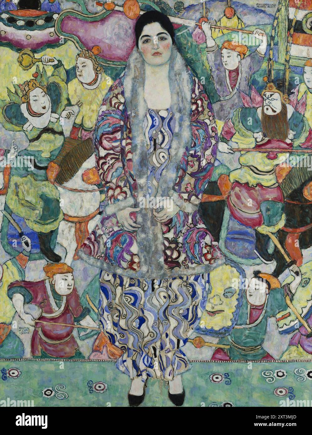 Portrait of Friederike Maria Beer, 1916. Found in the Collection of the ...