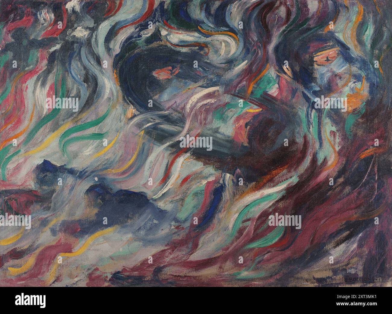 Stati d'animo I - Gli addii, 1911. Found in the Collection of the ...