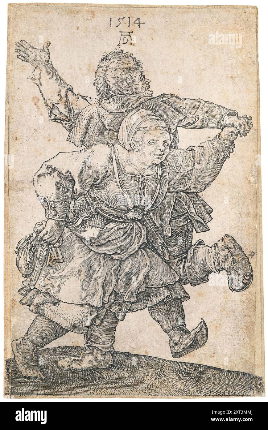 Peasant couple dancing hi-res stock photography and images - Alamy