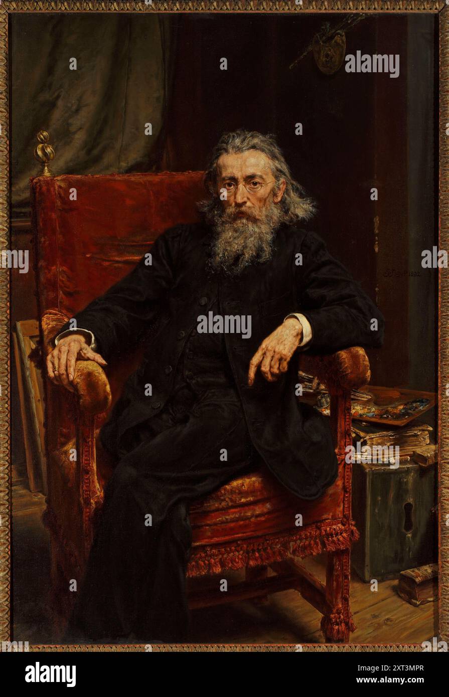 Self-portrait, 1892. Found in the Collection of the Muzeum Narodowe ...