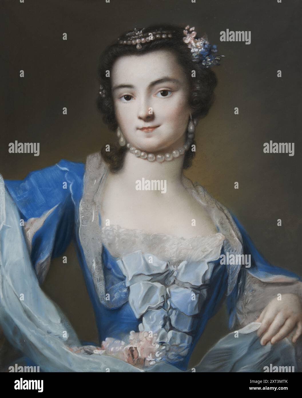 Portrait of Barbara Campanini (1721-1799), c1740. Found in the ...