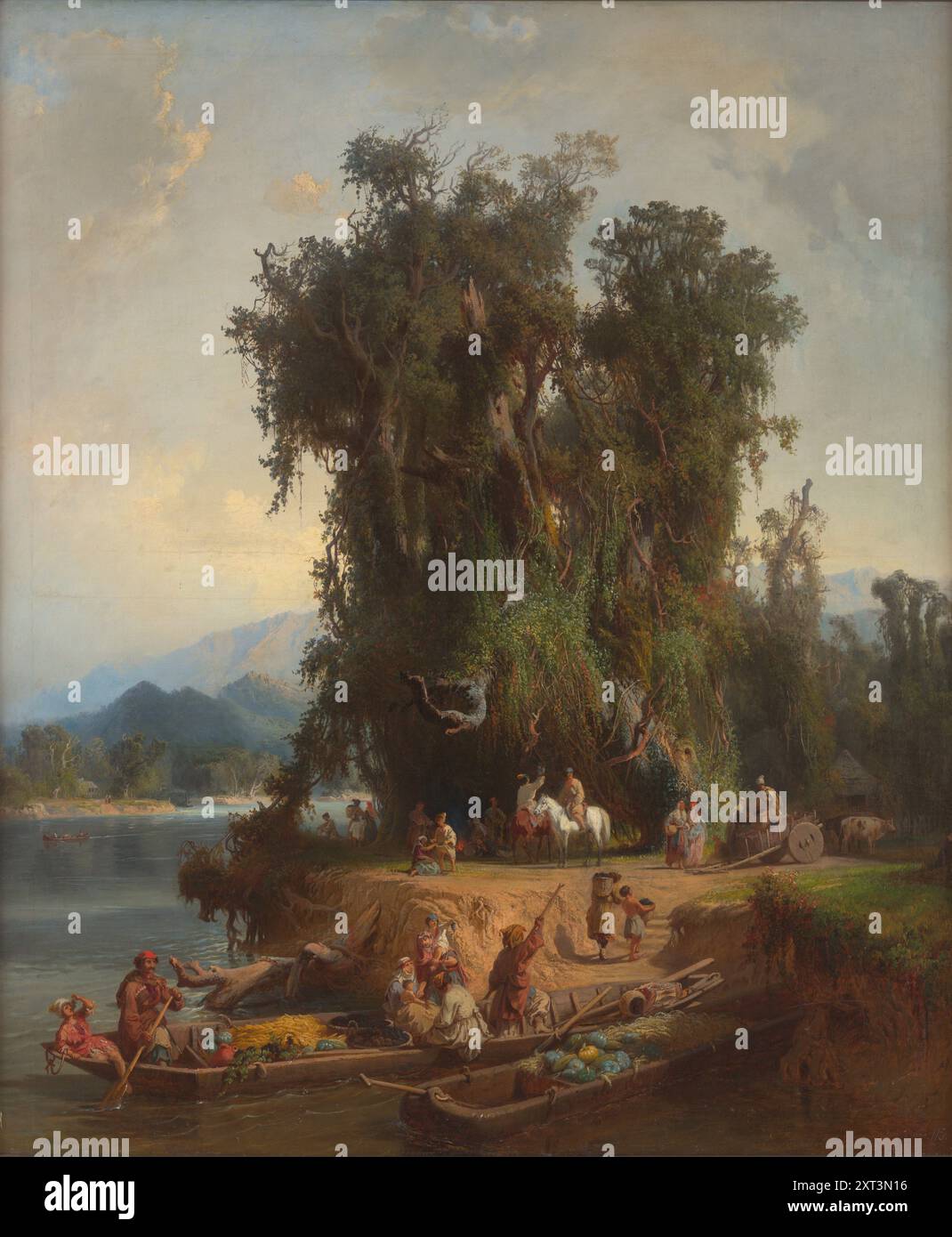 Fruit harvest in Mingrelia, 1859. Found in the Collection of the State ...