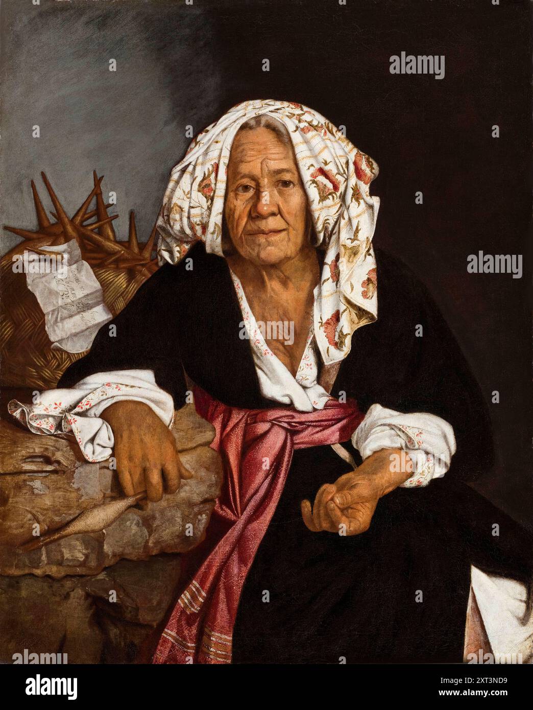 Lachesis, c 1650-1660. Found in the Collection of the Galerie Canesso ...