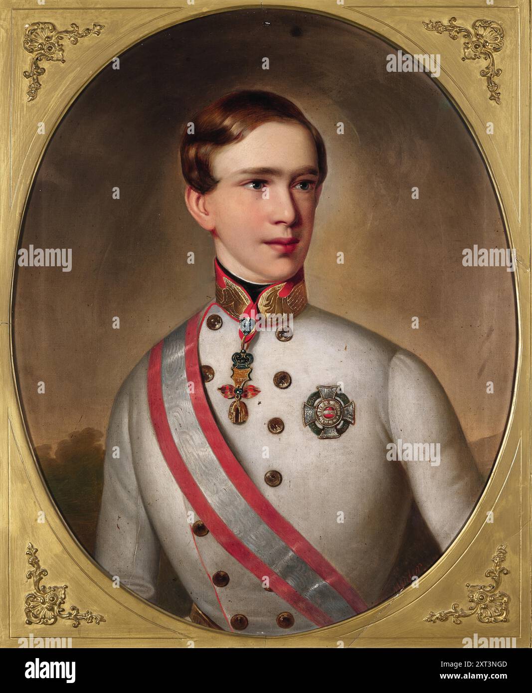 Portrait of Emperor Franz Joseph I of Austria (1830-1916), c1849. Found ...