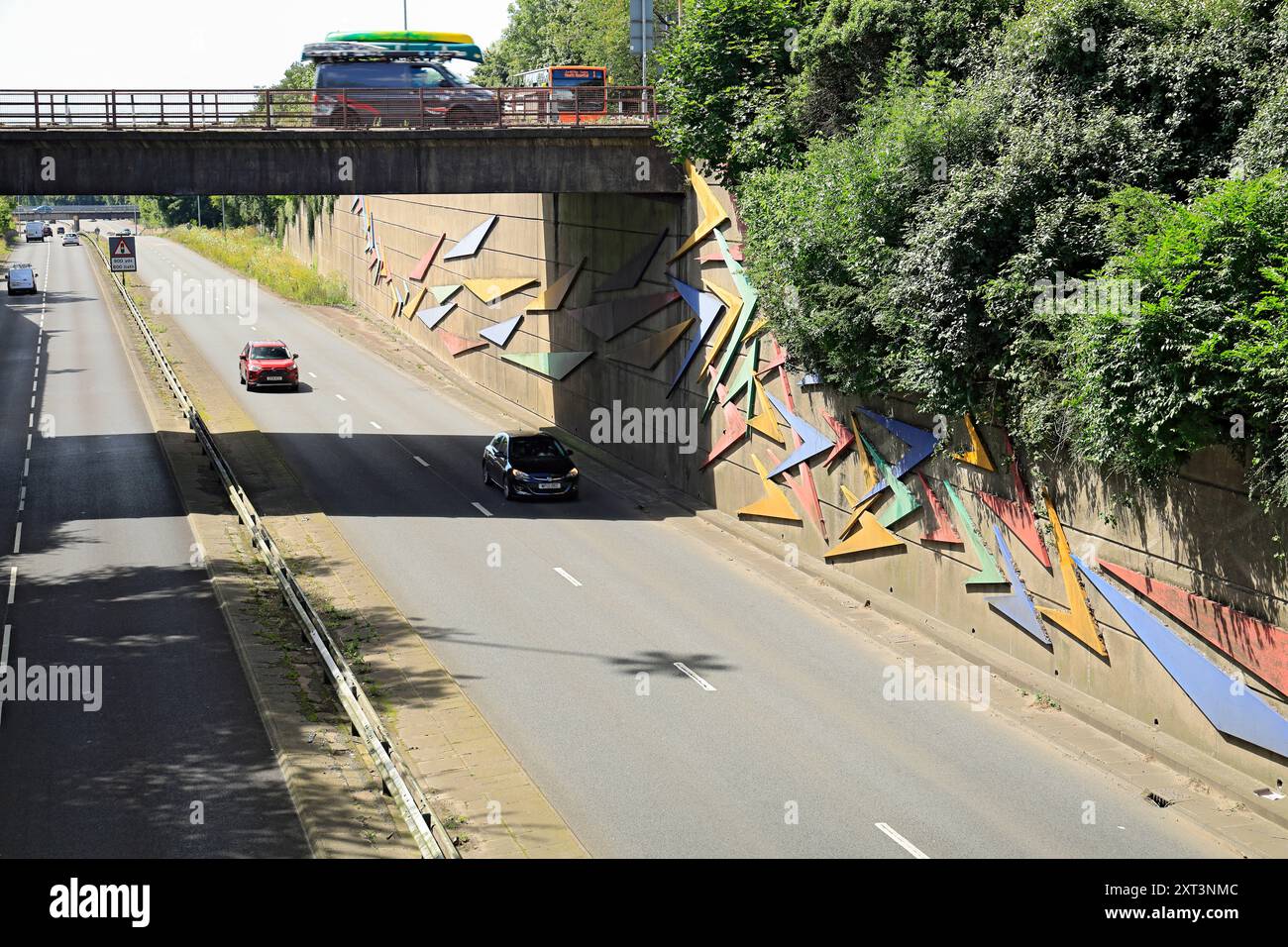 Western avenue, Gabalfa, Cardiff, Wales, UK Stock Photo - Alamy