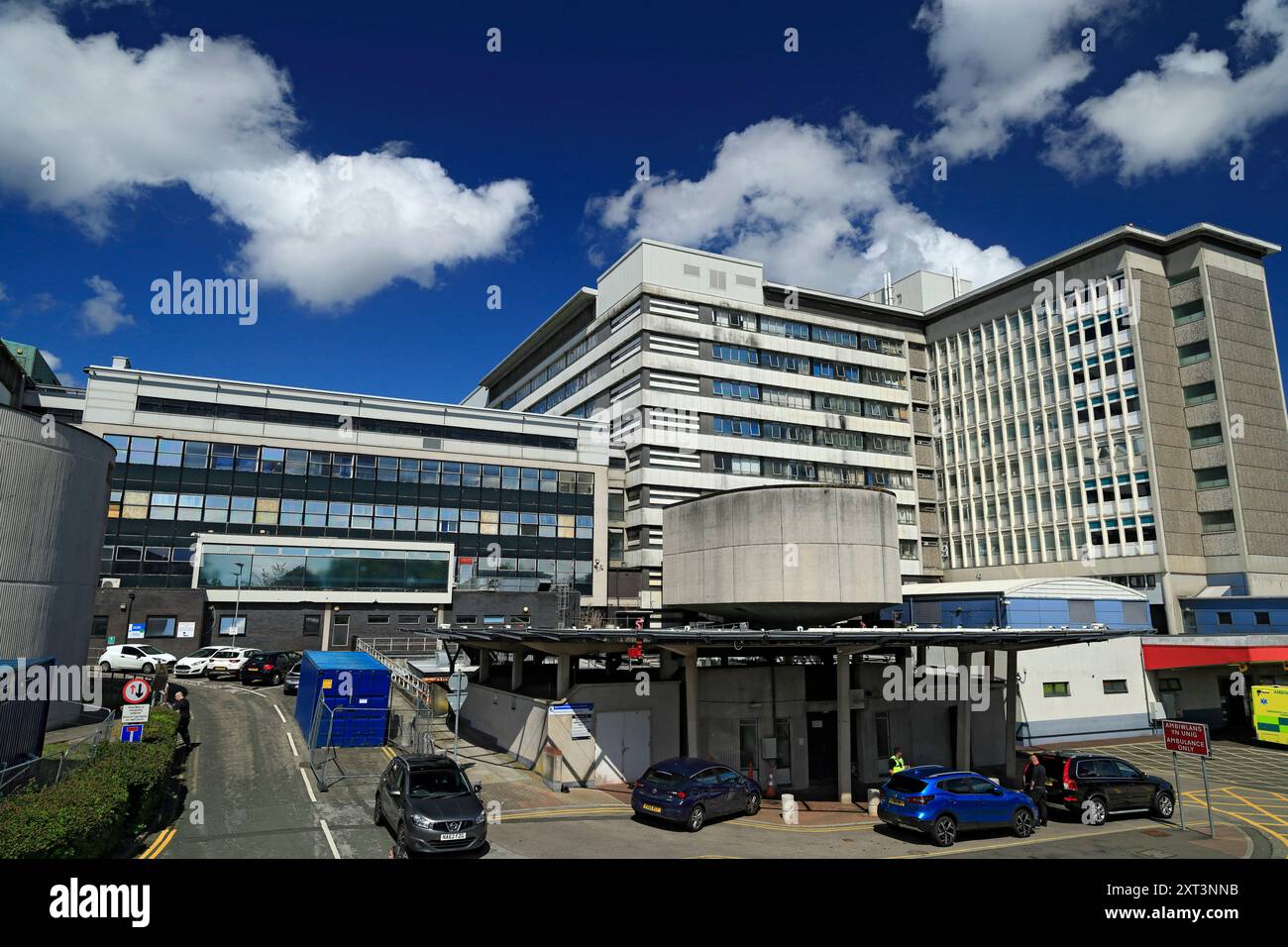 University Hospital of Wales, Heath Park, Cardiff, Wales, UK Stock ...