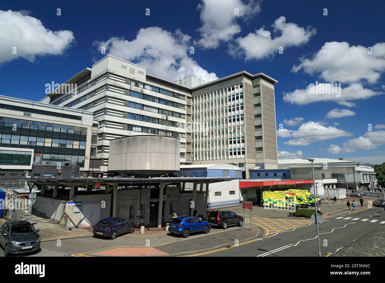 University Hospital of Wales, Heath Park, Cardiff, Wales, UK Stock ...