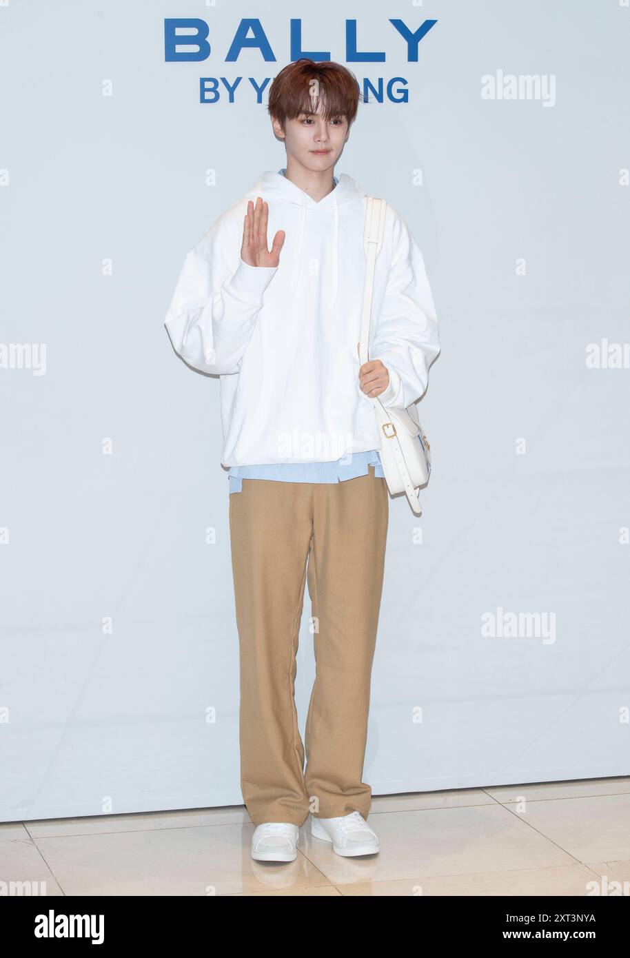 Seoul, South Korea. 13th Aug, 2024. South Korean singer Gyu-vin, member ...