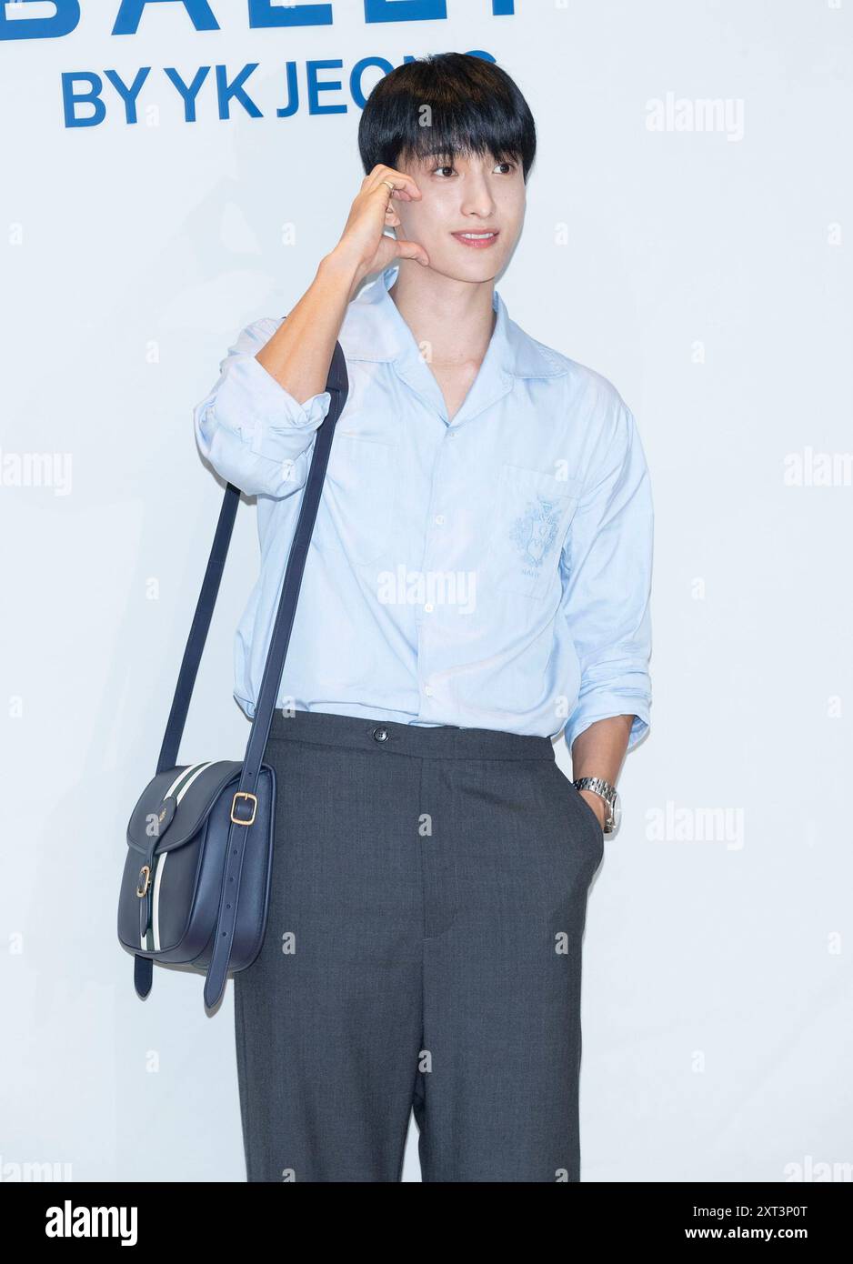 Seoul, South Korea. 13th Aug, 2024. South Korean singer Dokyeom, member ...