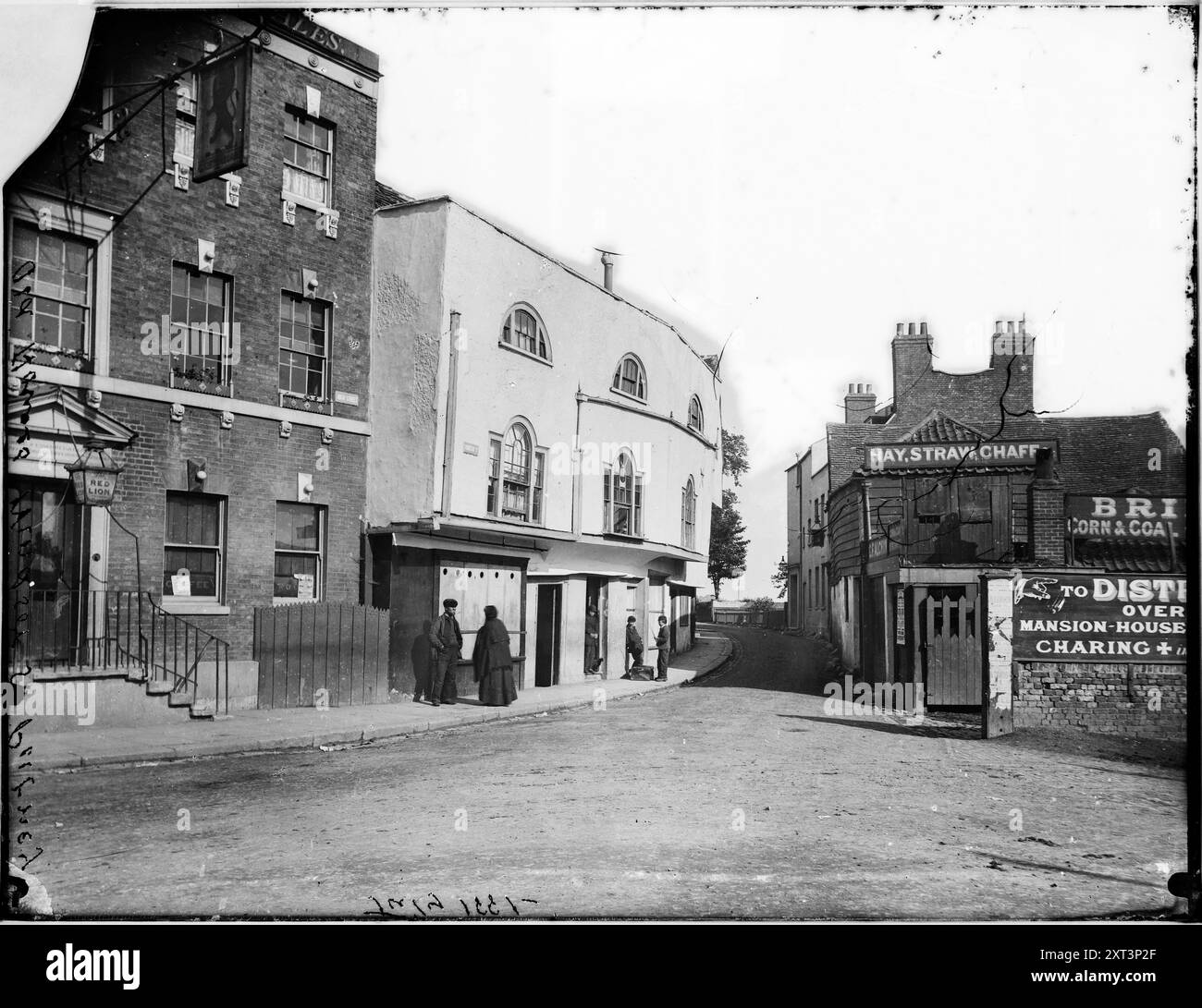 Red lion street in historic Black and White Stock Photos & Images - Alamy