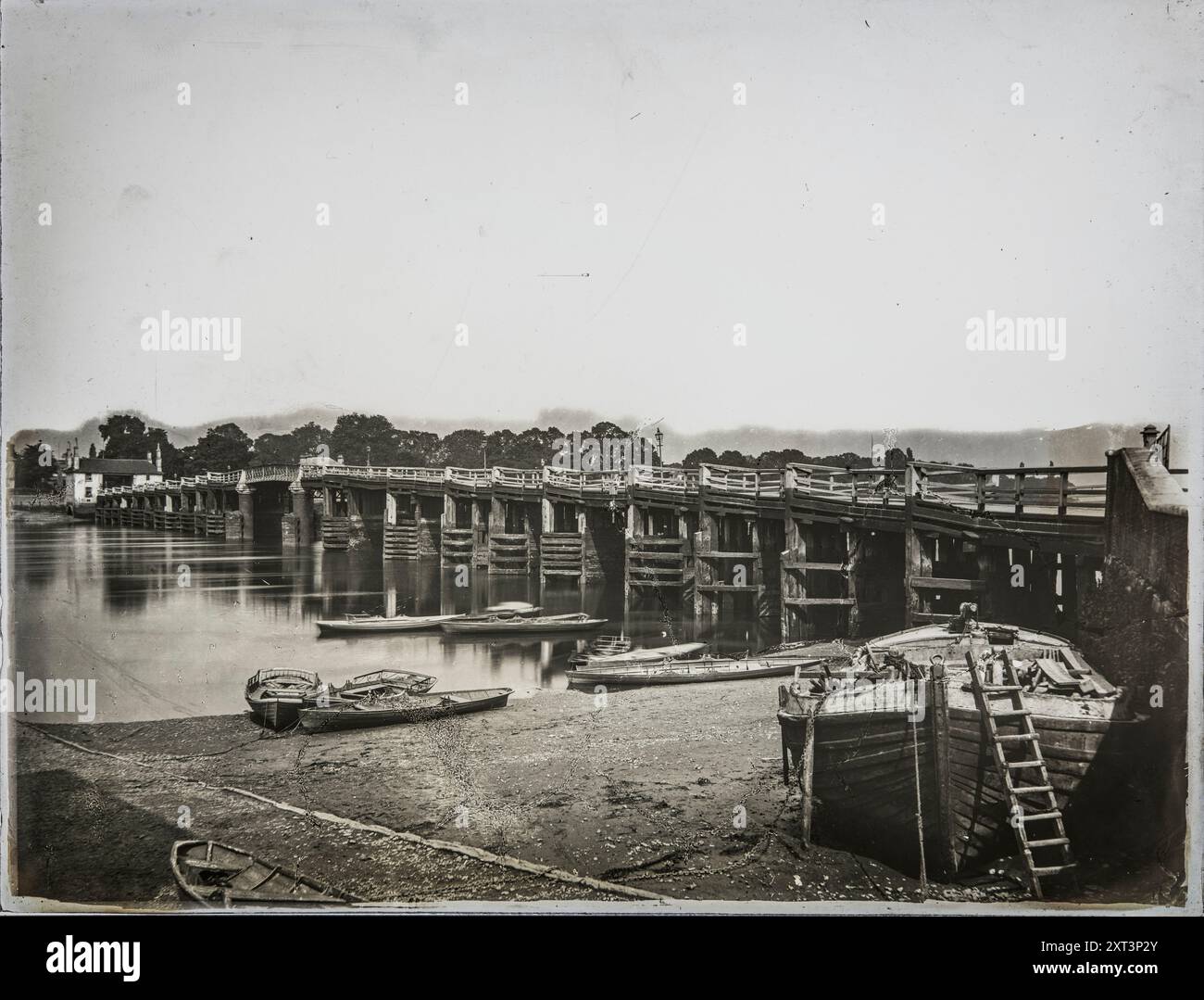 Old Putney Bridge, Putney, Wandsworth, Greater London Authority, 1878 ...