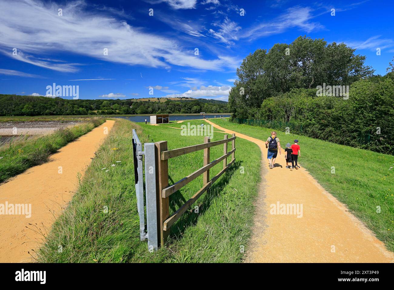 Lisvane Reservoir, Lisvane And Llanishen Reservoirs, Llanishen, Cardiff ...
