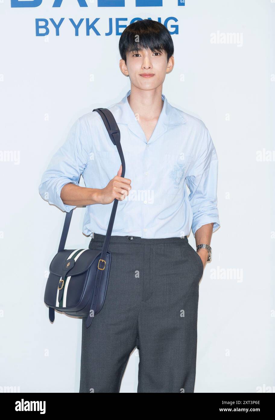 Seoul, South Korea. 13th Aug, 2024. South Korean singer Dokyeom, member ...