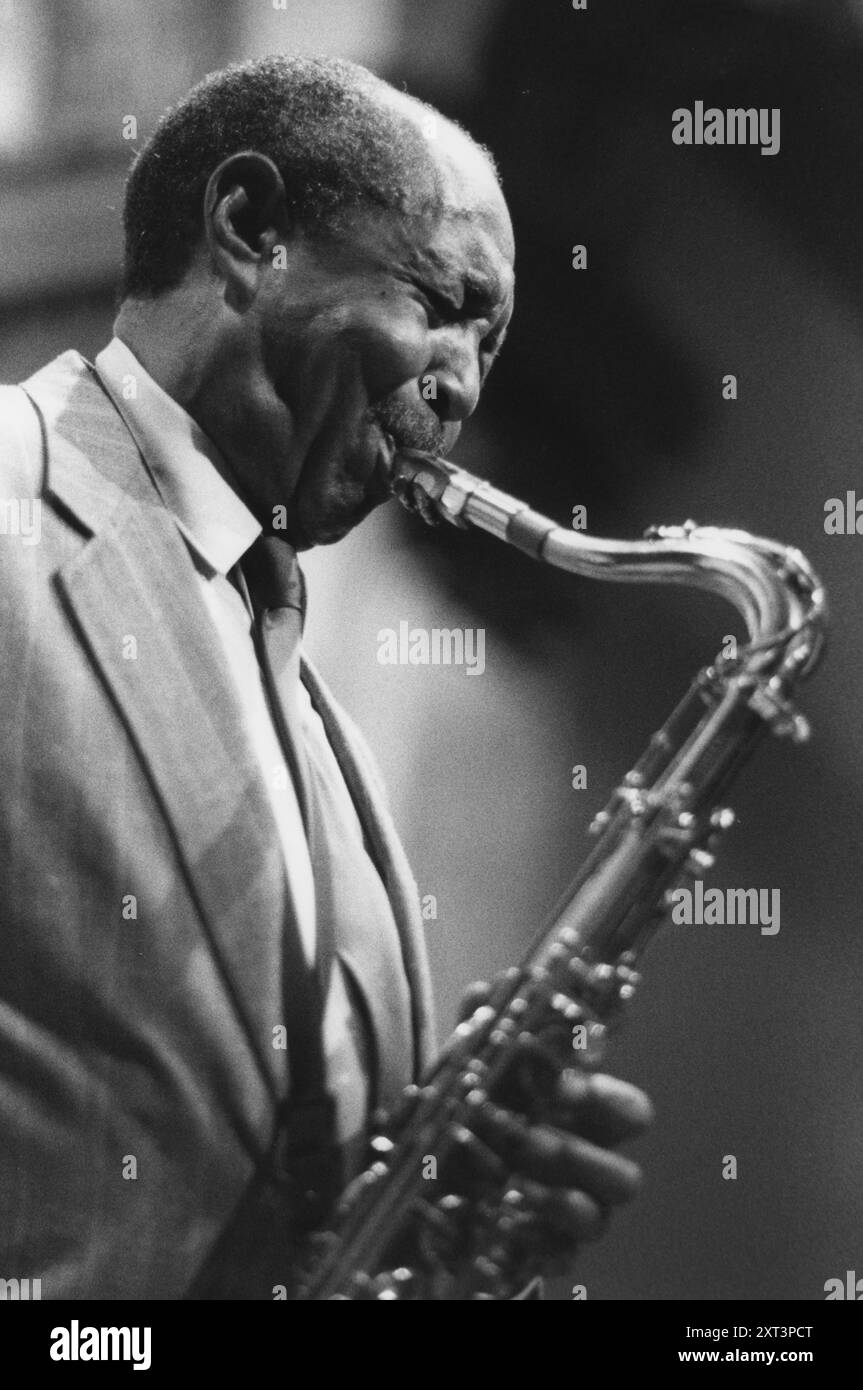 Benny Carter, North Sea Jazz Festival, Netherlands, 1995 Stock Photo ...