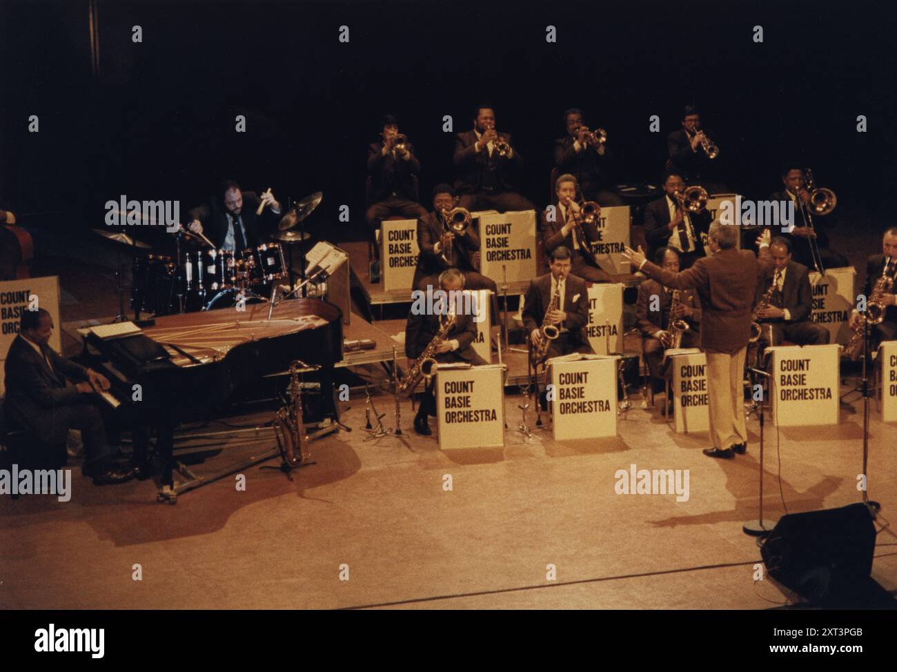 Count Basie Orchestra, Northampton, England, 1989 Stock Photo - Alamy