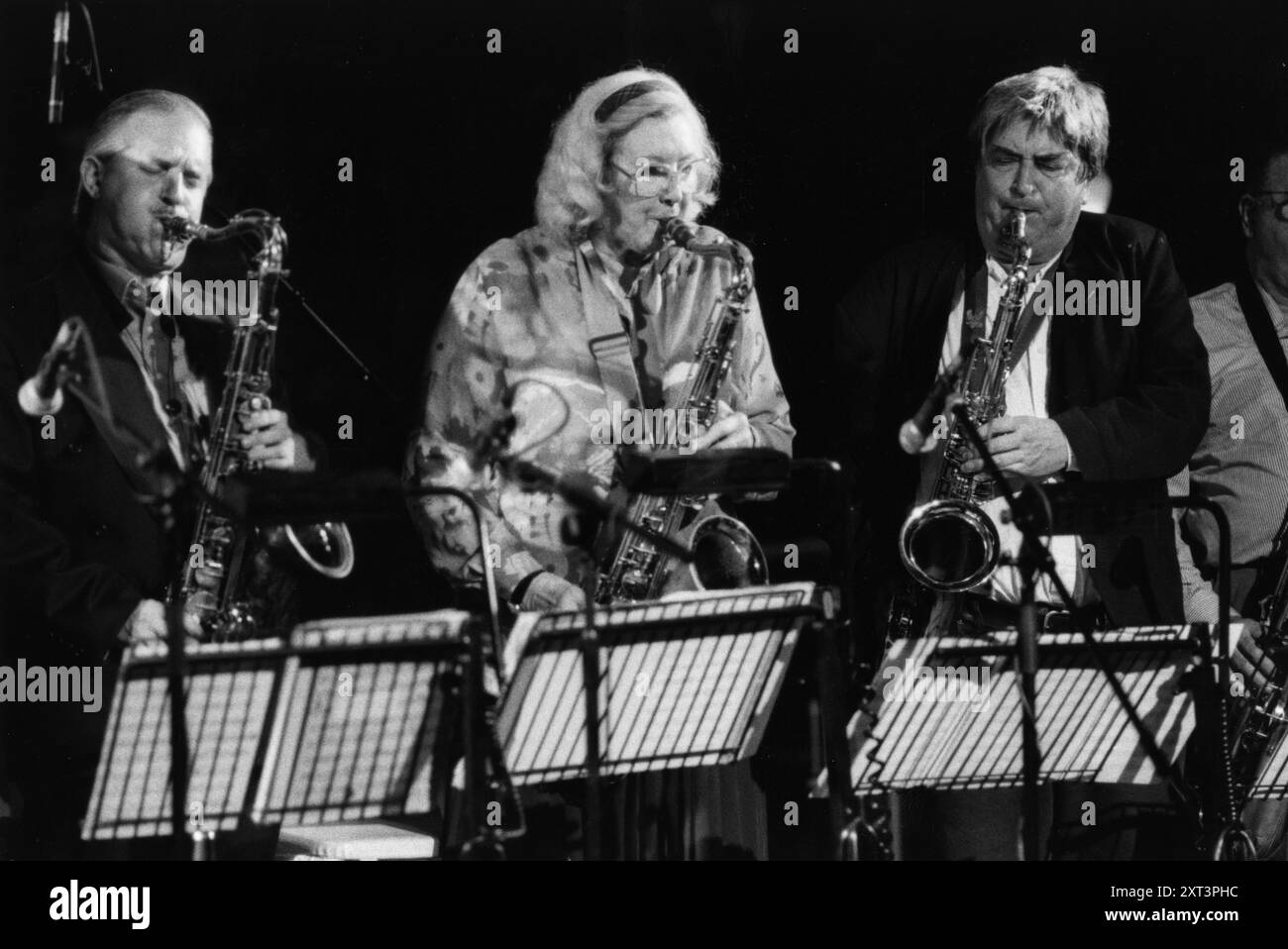 Scott Hamilton, Kathy Stobart, Tony Coe, Brecon Jazz Festival, 1996 ...