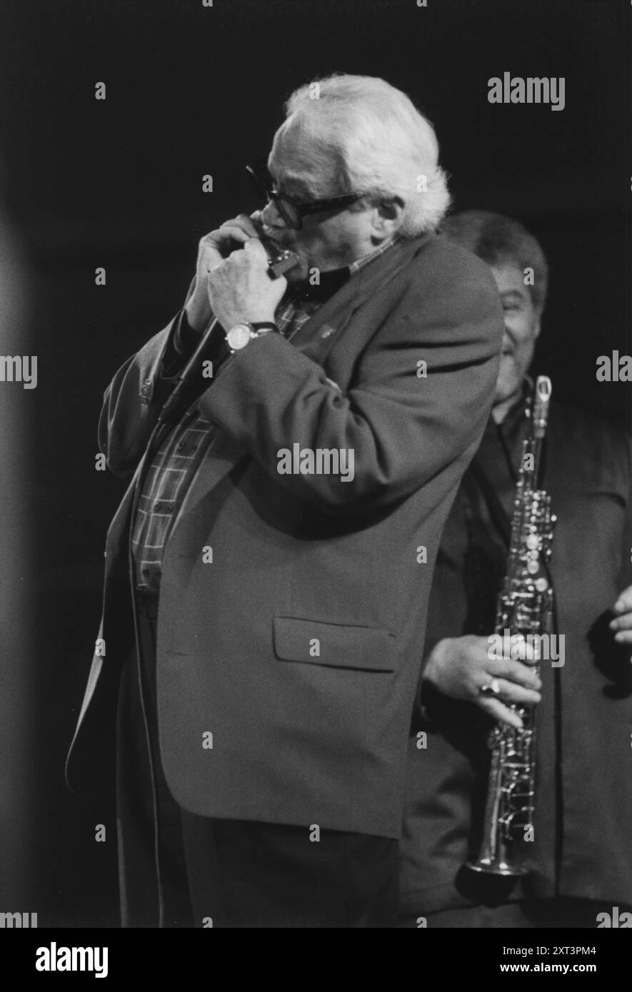 Toots Thielemans, Frank Foster Music Nights, Maastricht, 1994 Stock ...