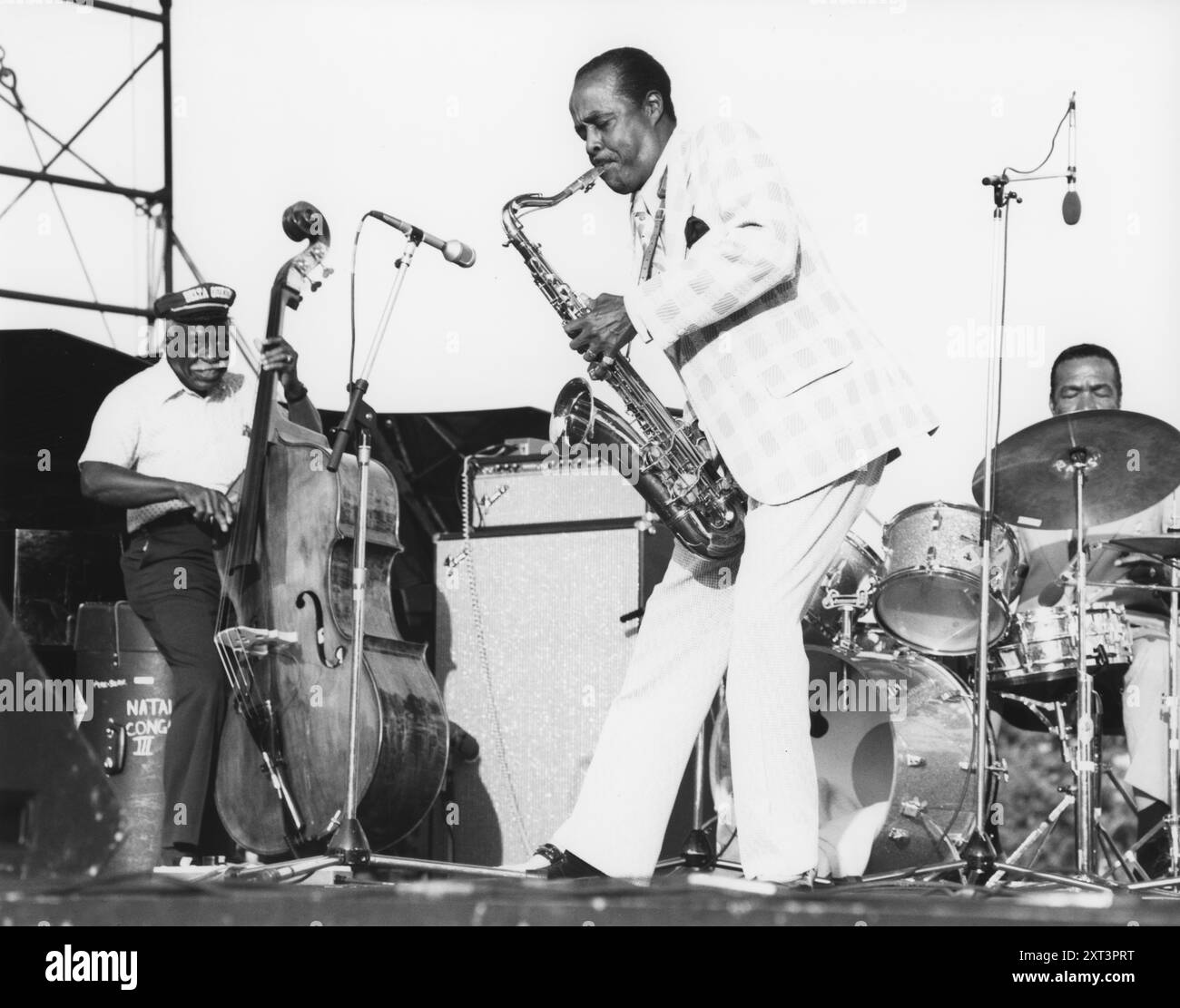 Buddy Tate and Gene Ramey, Capital Radio Jazz Festival, London, 1979 ...