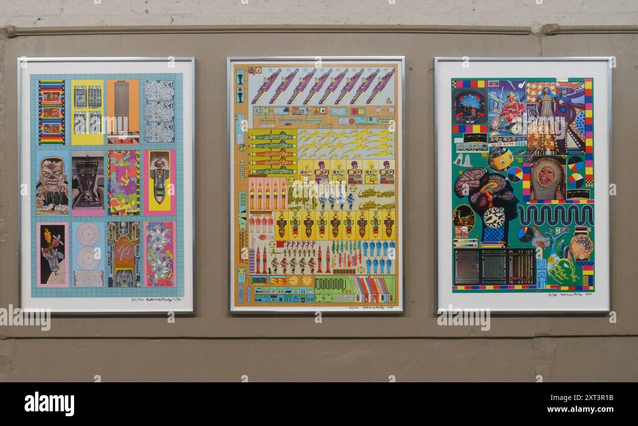 Screenprint and lithograph by Eduardo Paolozzi Stock Photo - Alamy