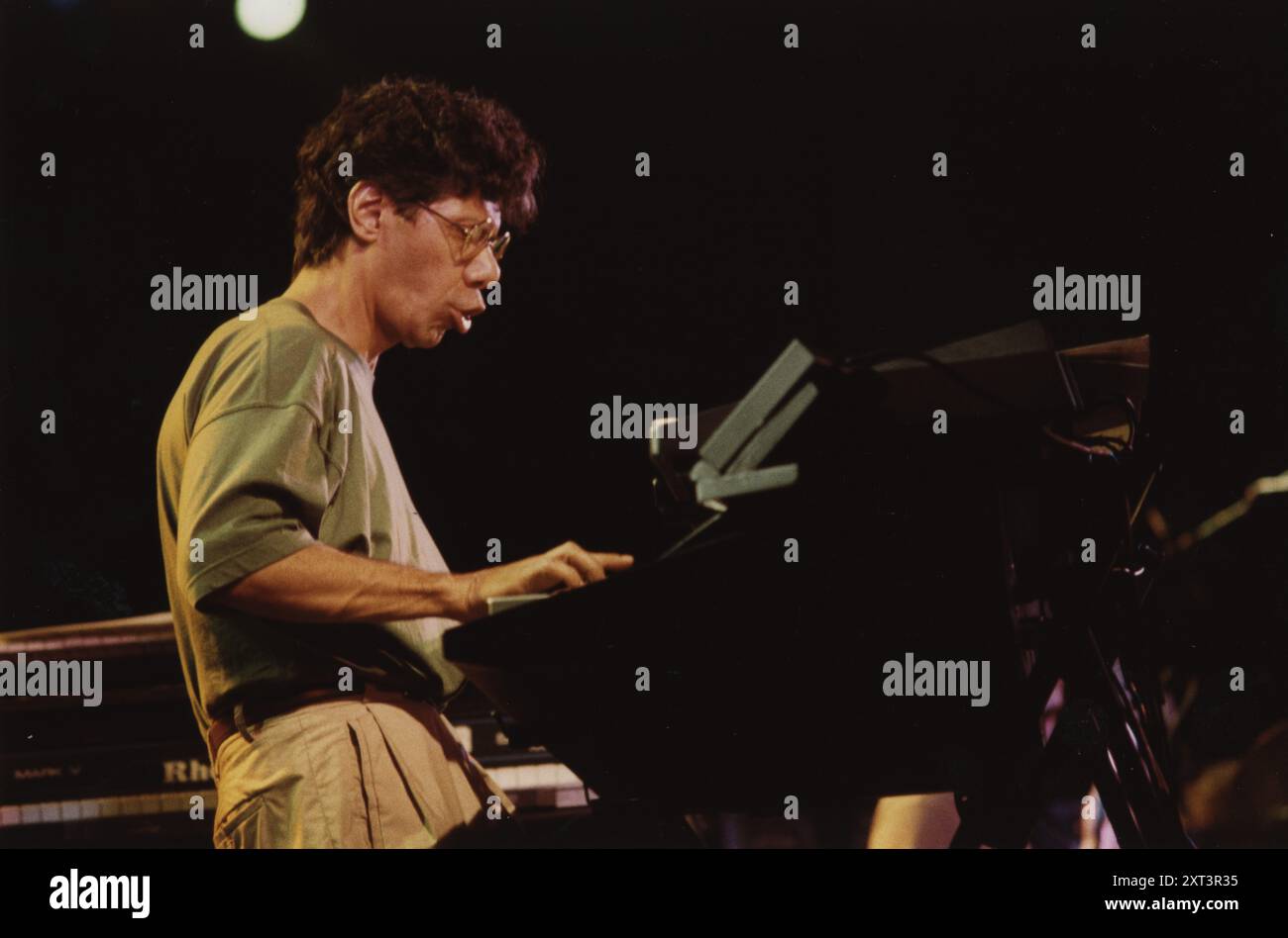 Chick Corea, Norwich Jazz Festival, 1990 Stock Photo - Alamy
