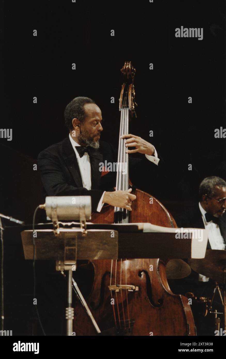 Percy Heath and Connie Kay, Royal Festival Hall, London, 1989 Stock ...