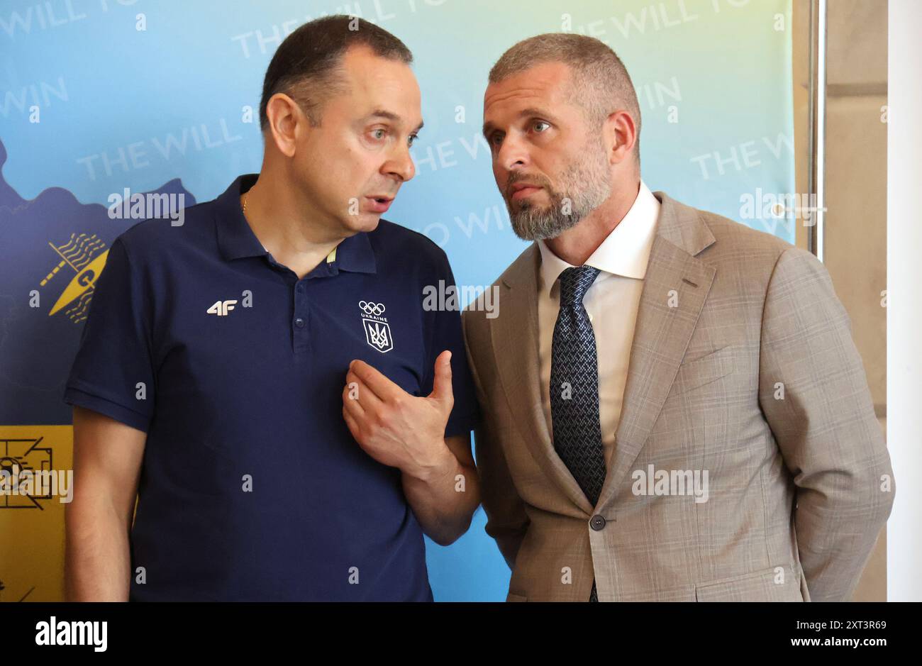 KYIV, UKRAINE - AUGUST 13, 2024 - President of the National Olympic ...