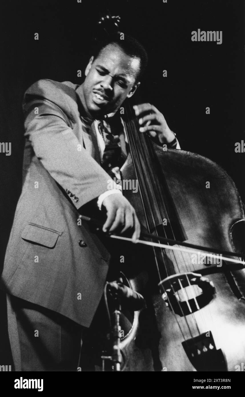 Christian McBride, North Sea Jazz Festival, Netherlands, 1992 Stock ...