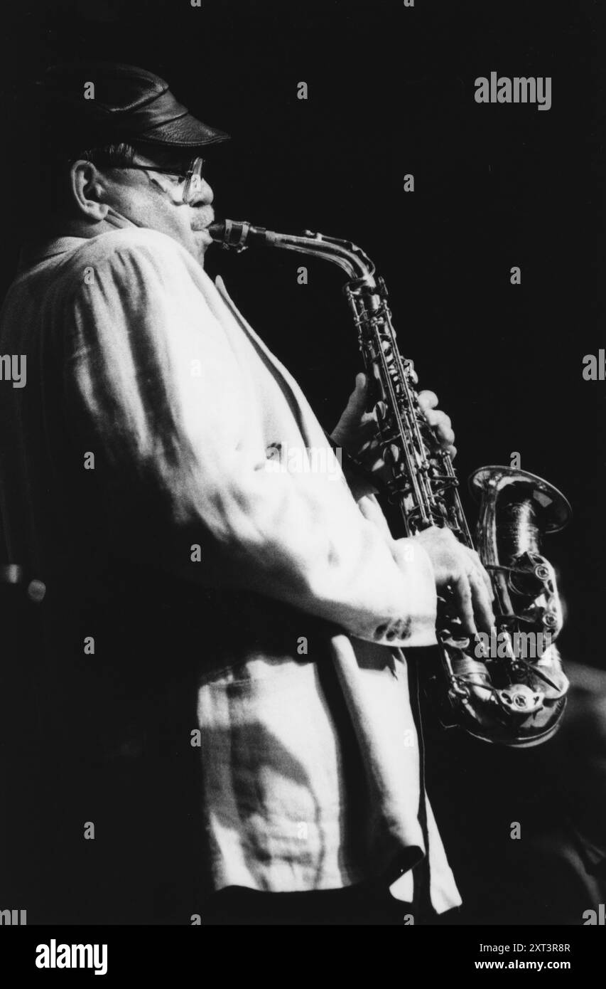 Phil Woods, North Sea Jazz Festival, 1992 Stock Photo - Alamy