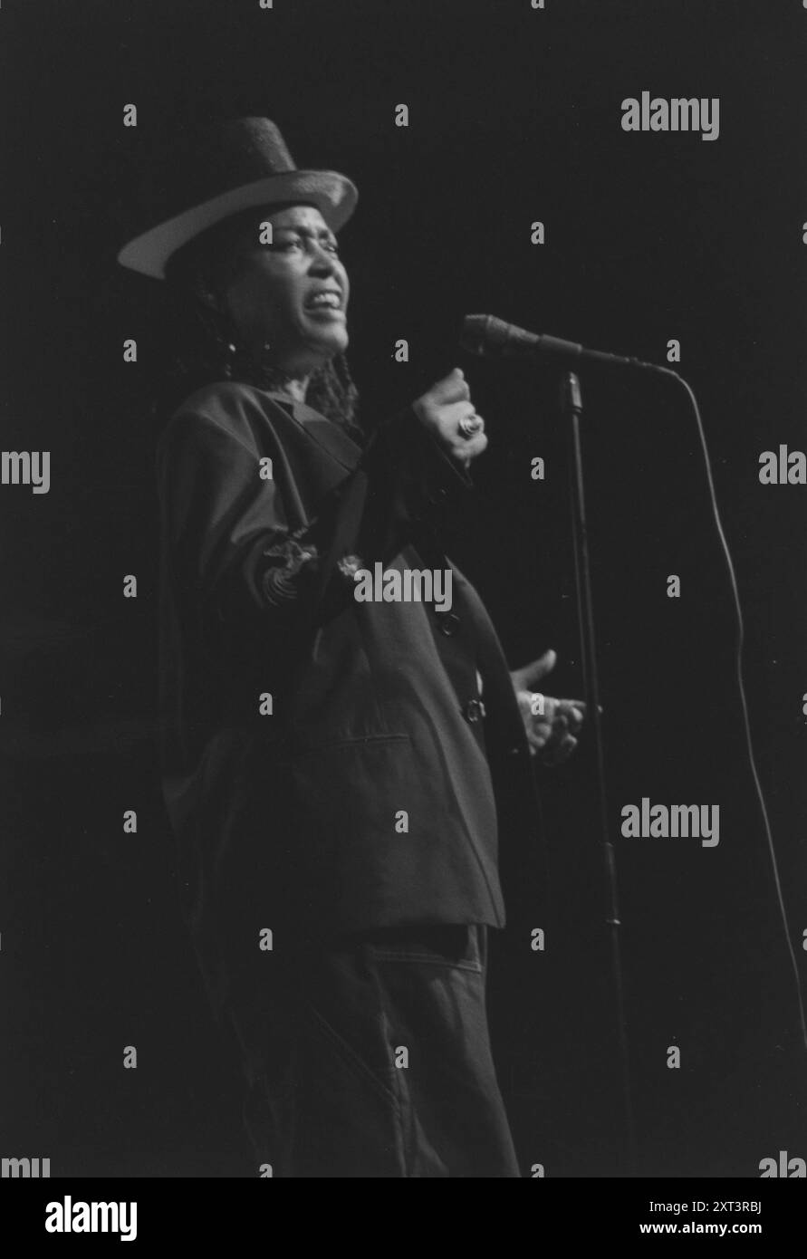 Abbey Lincoln, North Sea Jazz Festival, Netherlands, 1995 Stock Photo ...