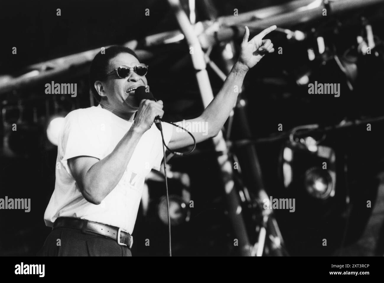Al Jarreau, Jazz on a Summers Day, Alexandra Palace, London, 1993 Stock ...