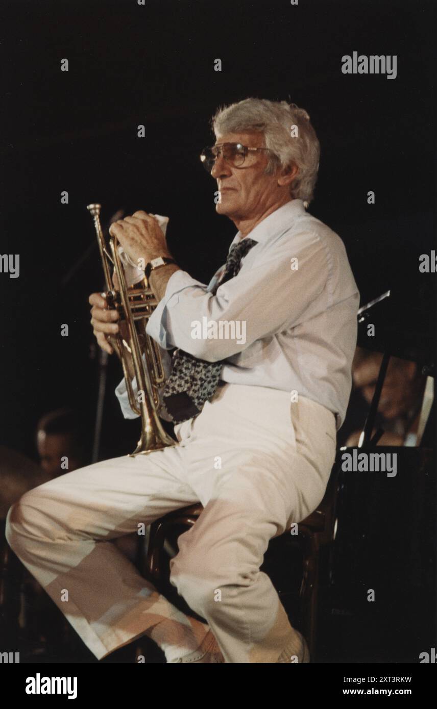 Conte Candoli, North Sea Jazz Festival, The Hague, Netherlands, 1991 ...
