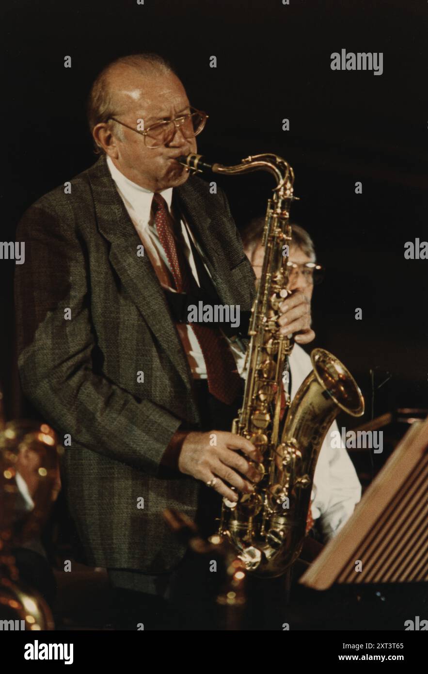 Bob Cooper, North Sea Jazz Festival, The Hague, Netherlands, 1991 Stock ...
