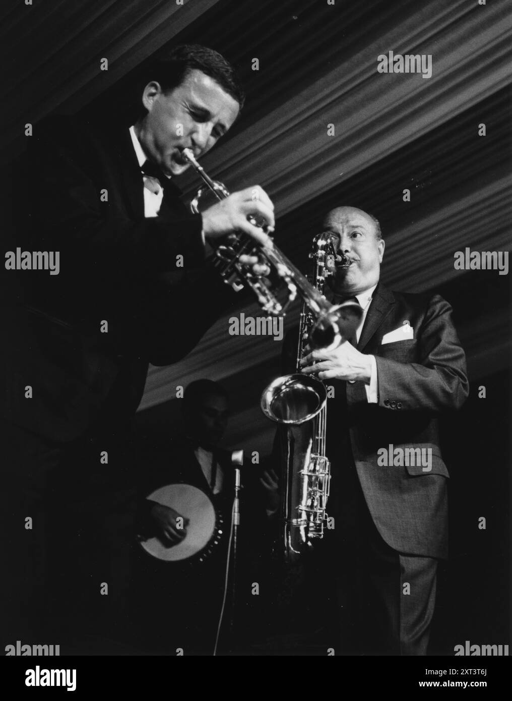 Passionate jazz musician performing hi-res stock photography and images ...