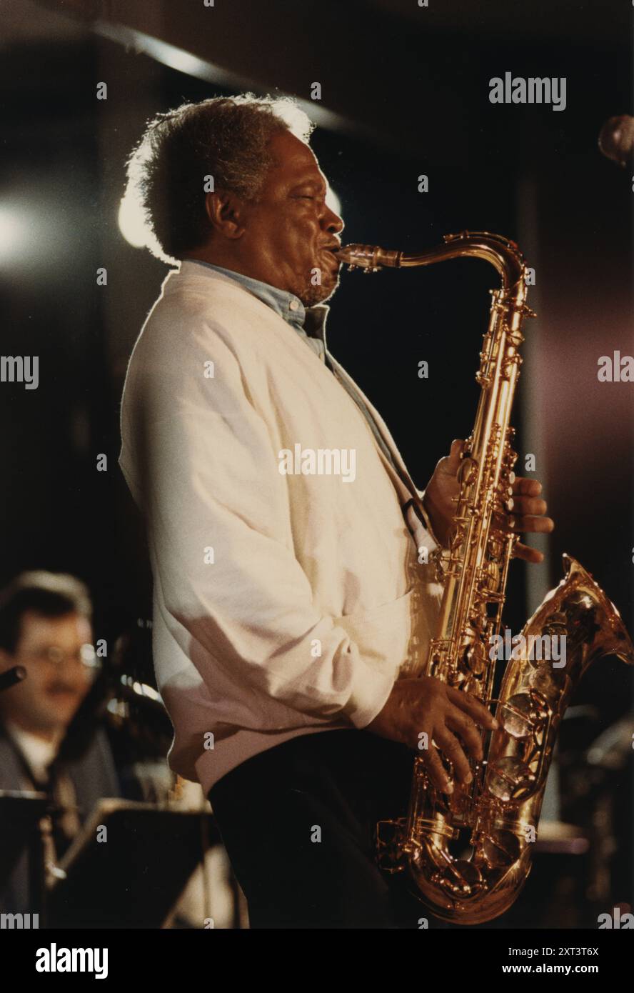Illinois Jacquet, North Sea Jazz Festival, Netherlands, 1992 Stock ...