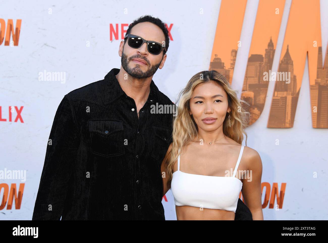 Los Angeles, California, USA. 12th Aug, 2024. (L-R) Daniel Sunjata and ...