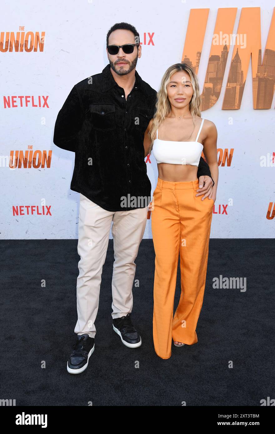 Los Angeles, California, USA. 12th Aug, 2024. (L-R) Daniel Sunjata and ...