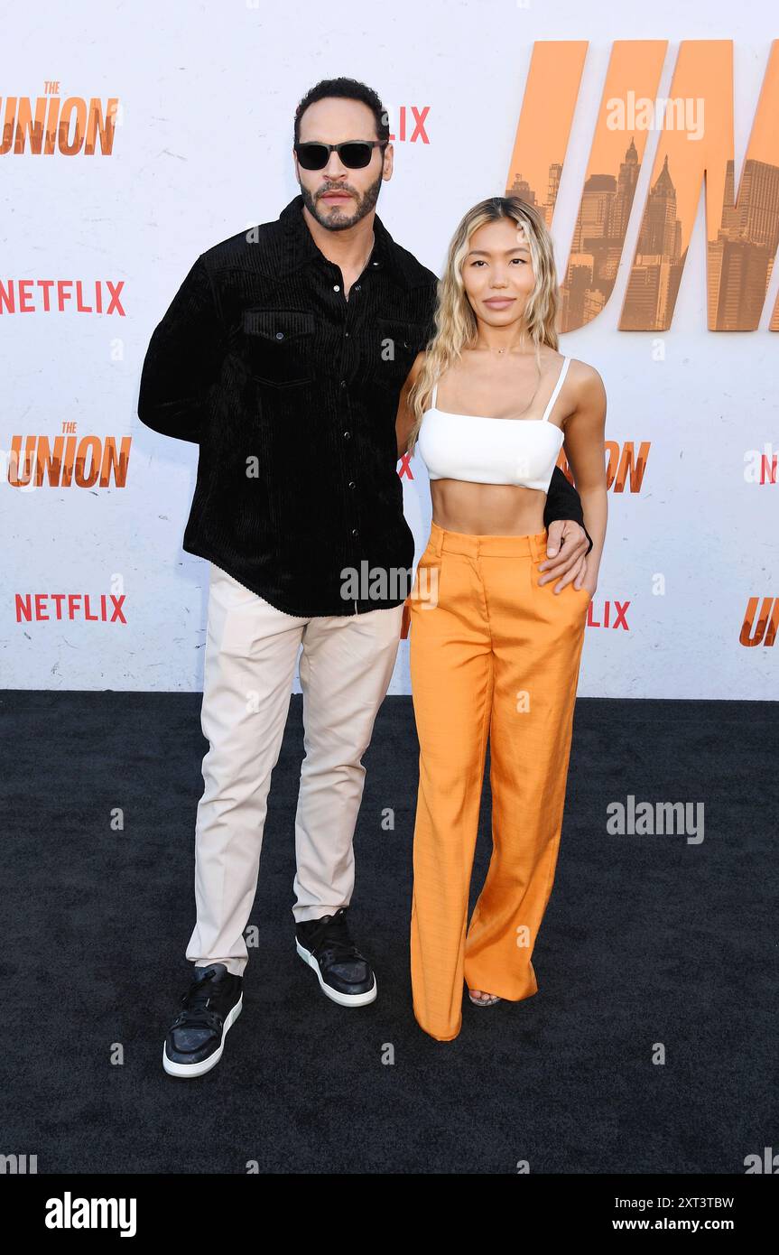 Los Angeles, California, USA. 12th Aug, 2024. (L-R) Daniel Sunjata and ...