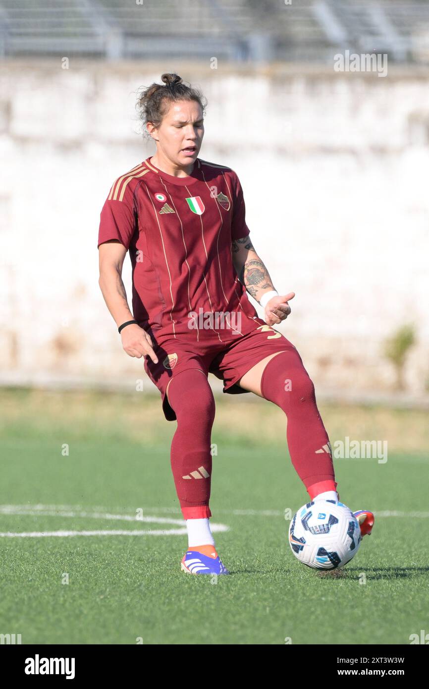Elena Linari (AS Roma Women) during the friendly match AS Roma Women ...