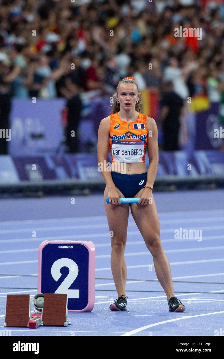 van den BERG Isabel (Niederlande), 4 x 100 Meter Staffel, Sprint Frauen ...