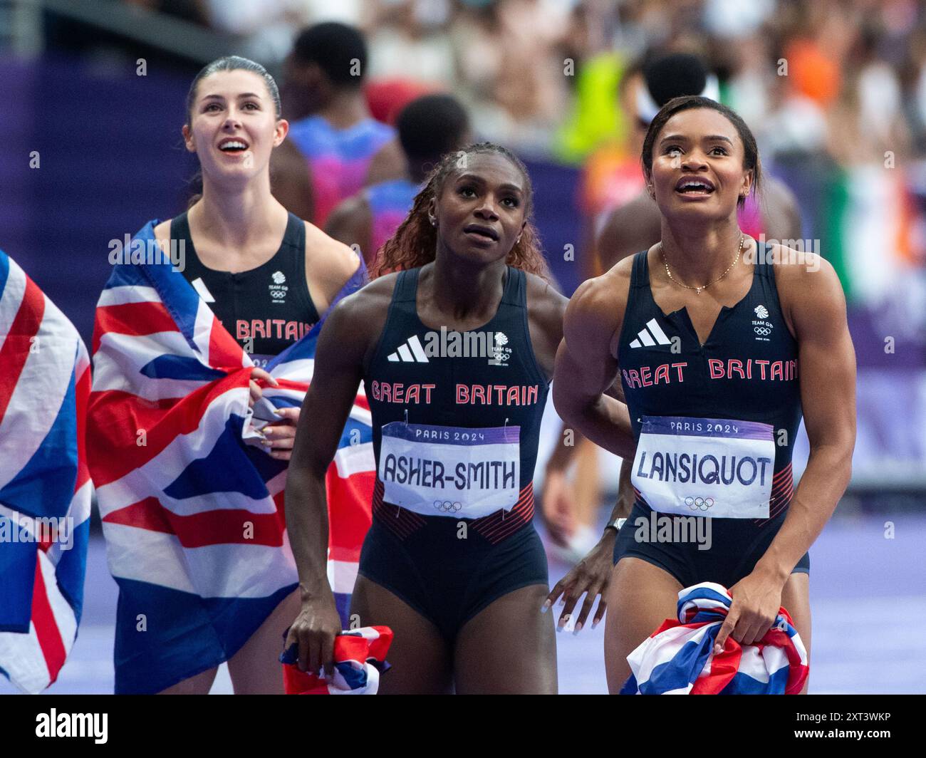 LANSIQUOT Imani (Großbritannien), ASHER-SMITH Dina (Großbritannien), 4 ...