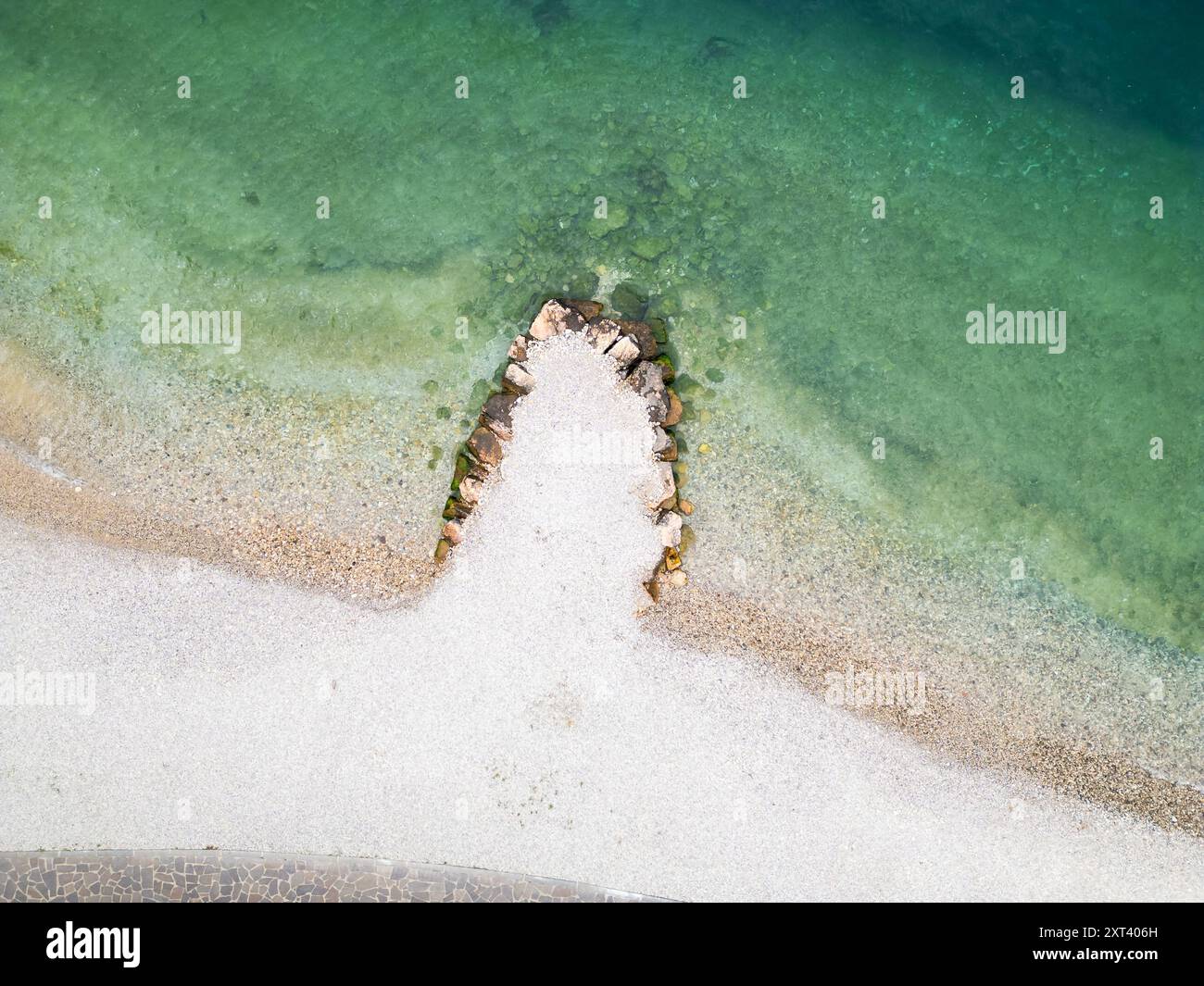 Lago di garda drone hi-res stock photography and images - Alamy