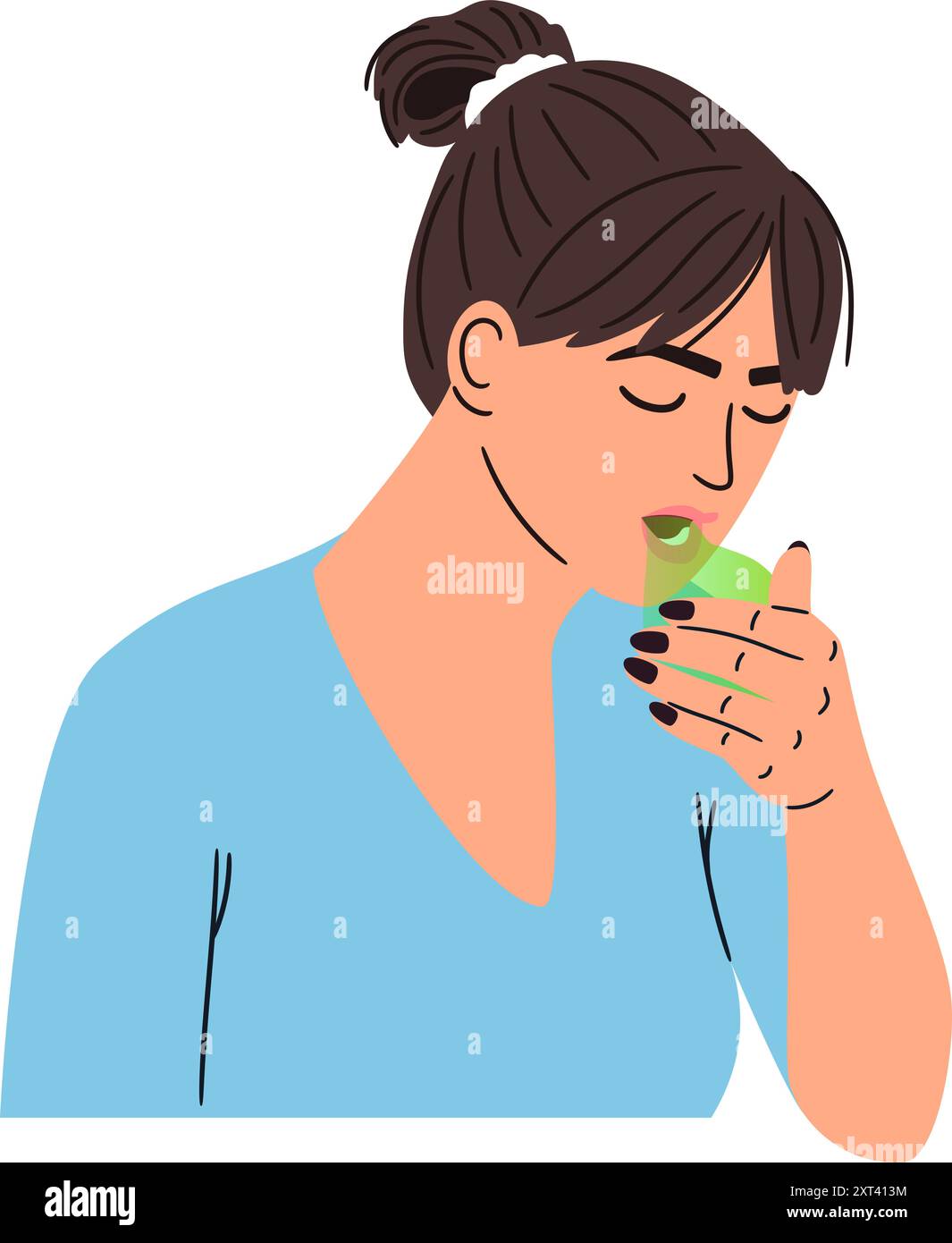 Bad smell cream Stock Vector Images - Alamy
