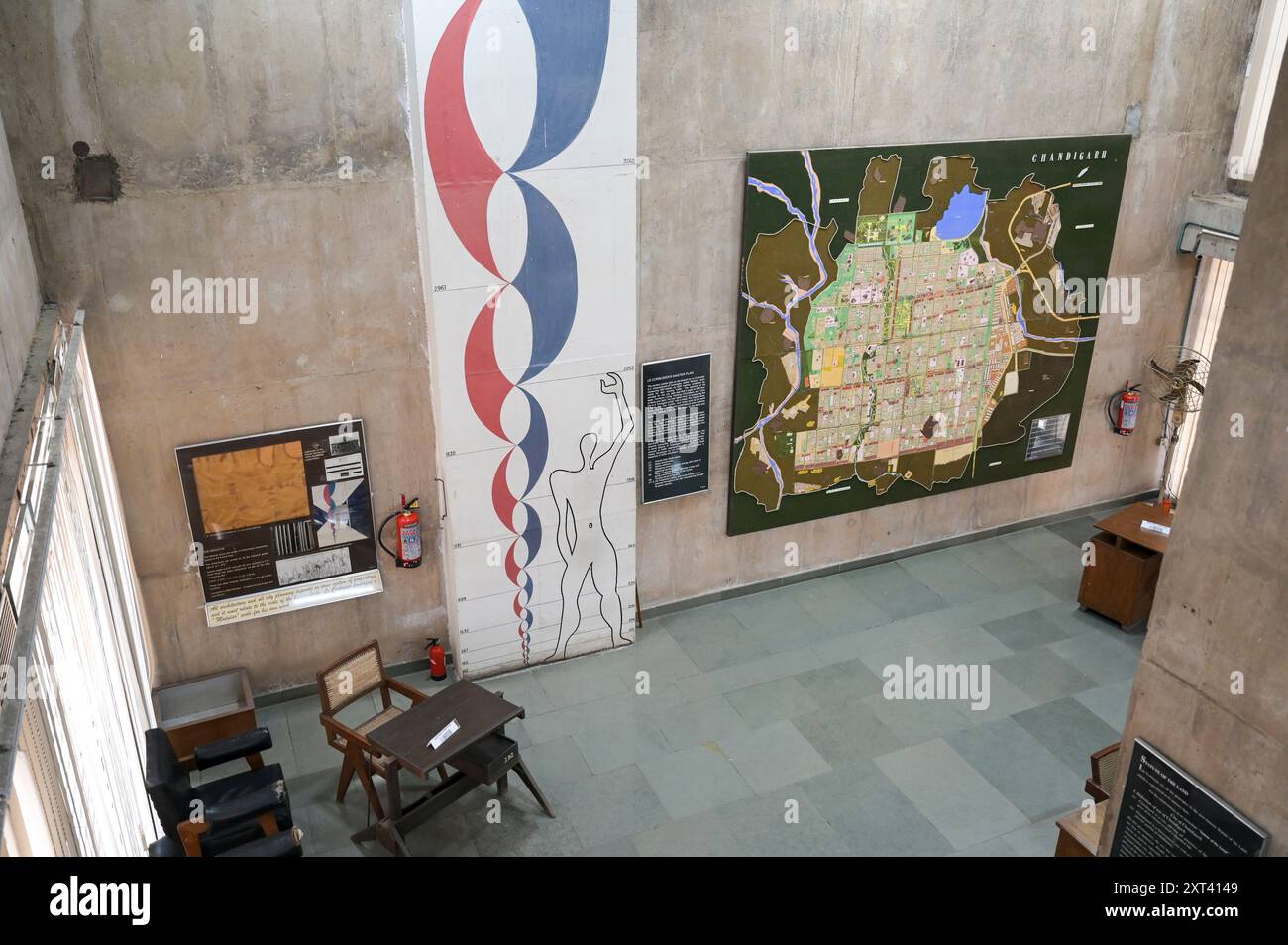Le corbusier chandigarh plan hi-res stock photography and images - Alamy