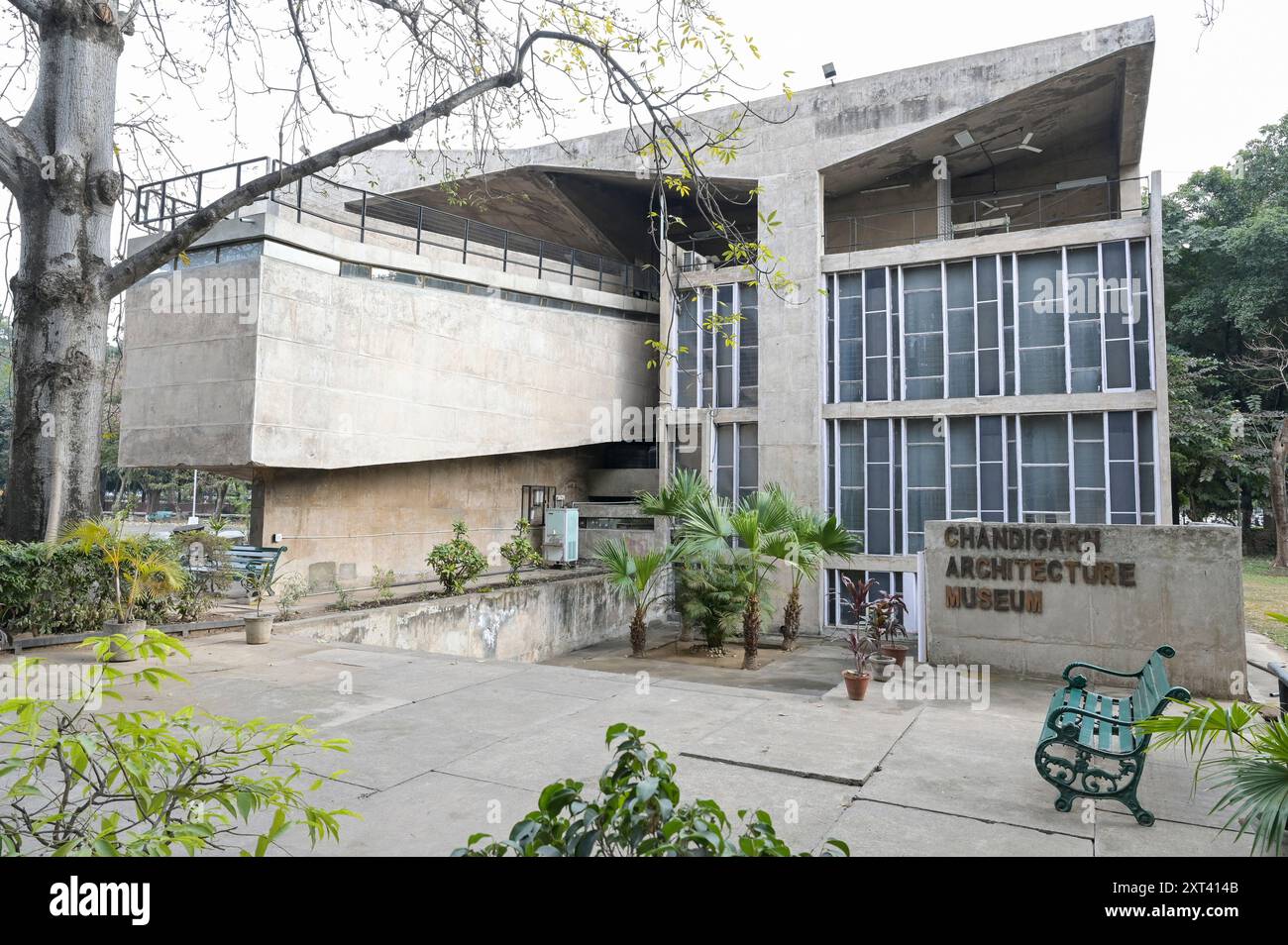 INDIA, Chandigarh, the master plan of the city divided in sectors was ...